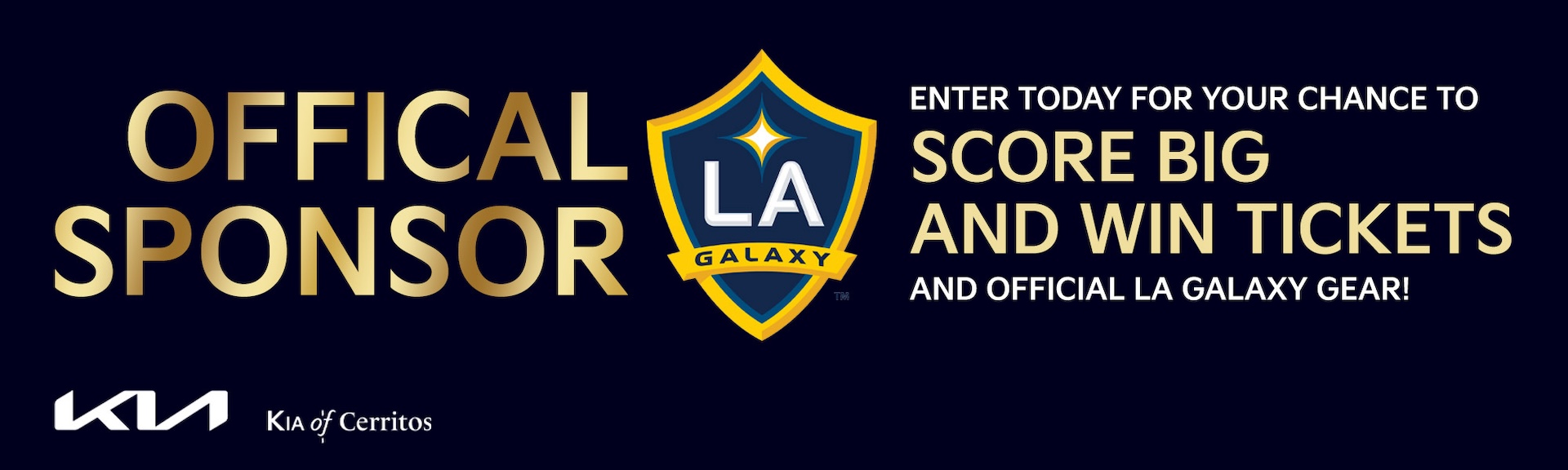 Official Sponsor of the LA Galaxy | Kia Cerritos